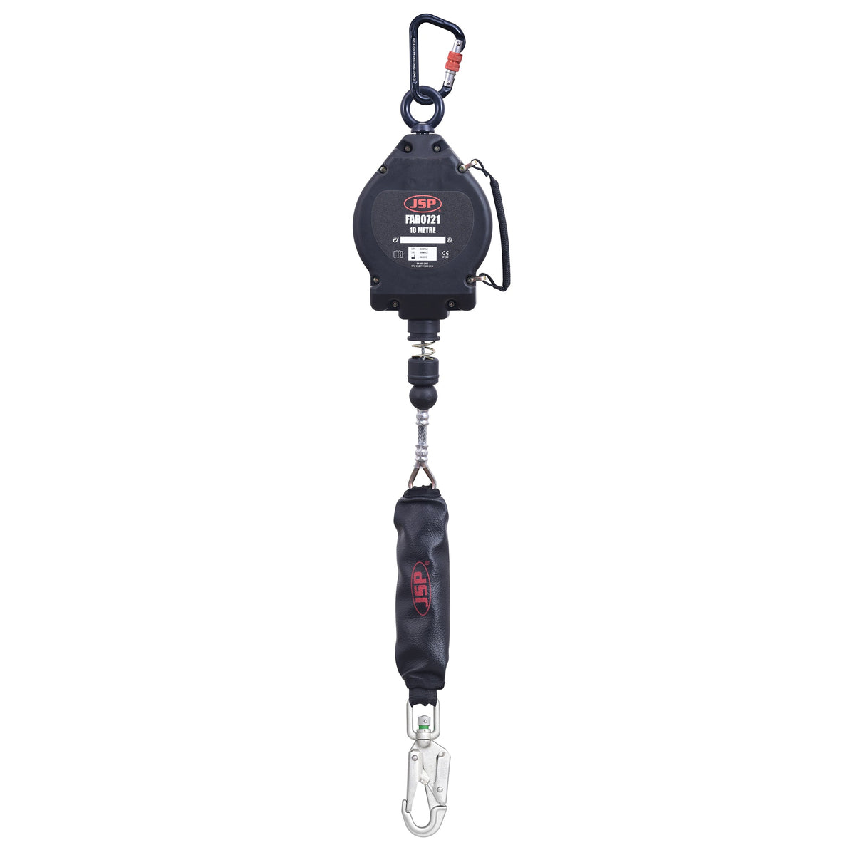 JSP 10m Wire Retractable Fall Limiter with Horizontal Use – GS Workwear
